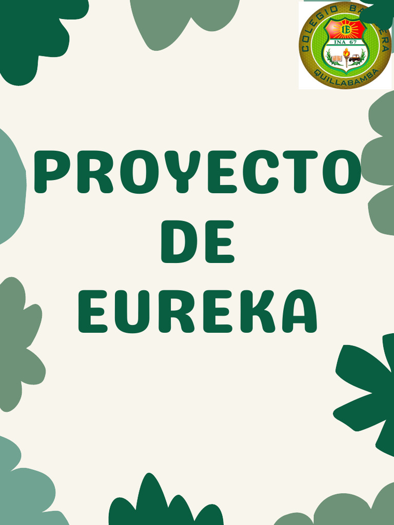 Proyecto de CyT Eureka Un Remedio Para Trata La Diabetes 4to B_20240809 ...