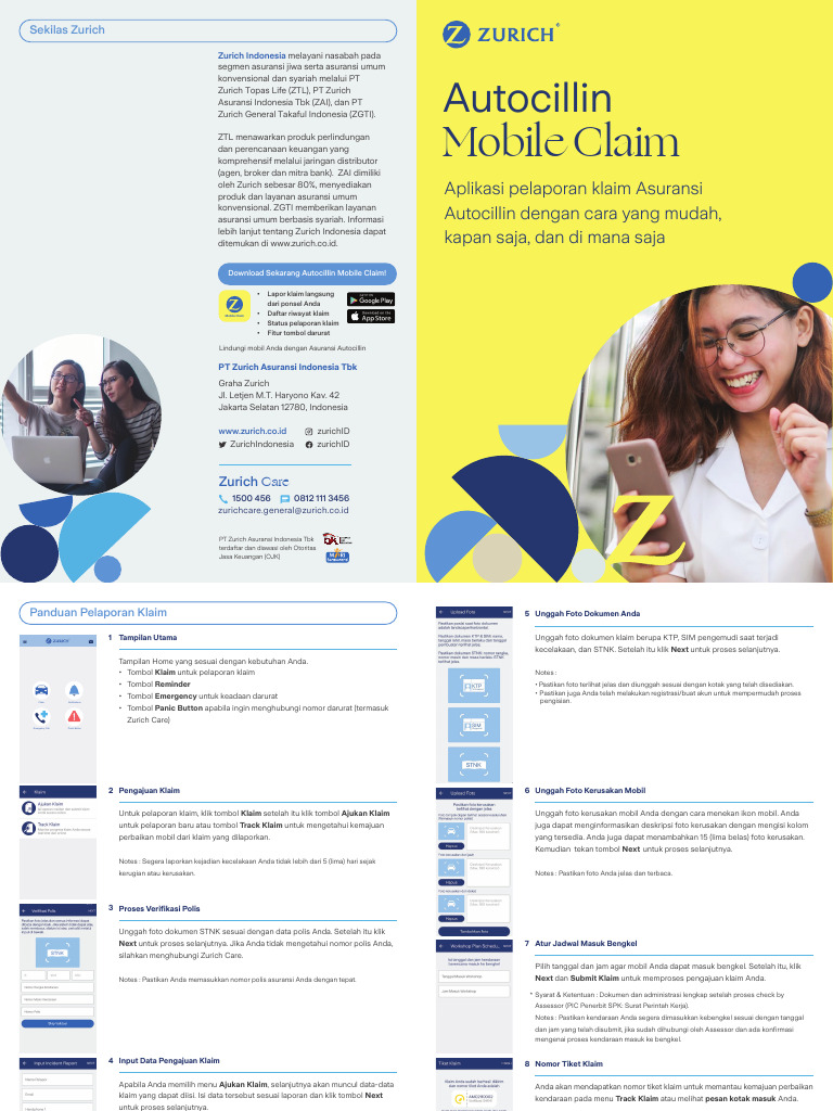 Autocillin Mobile Claim Guide | PDF