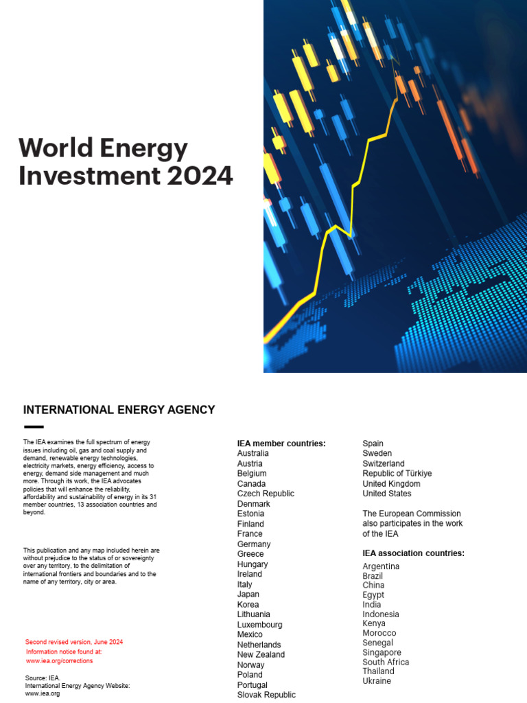 2024 - IEA - World Energy Investment | PDF