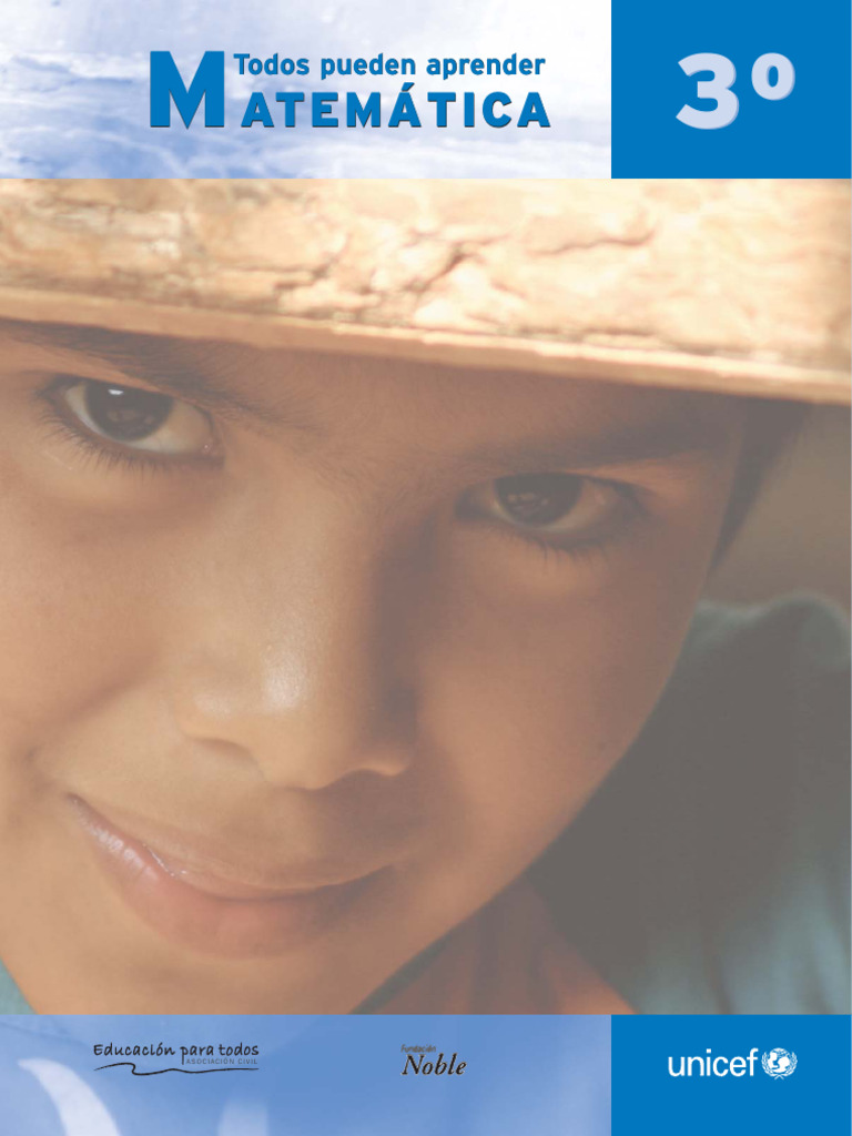 Matemática 3er Año - Unicef | PDF