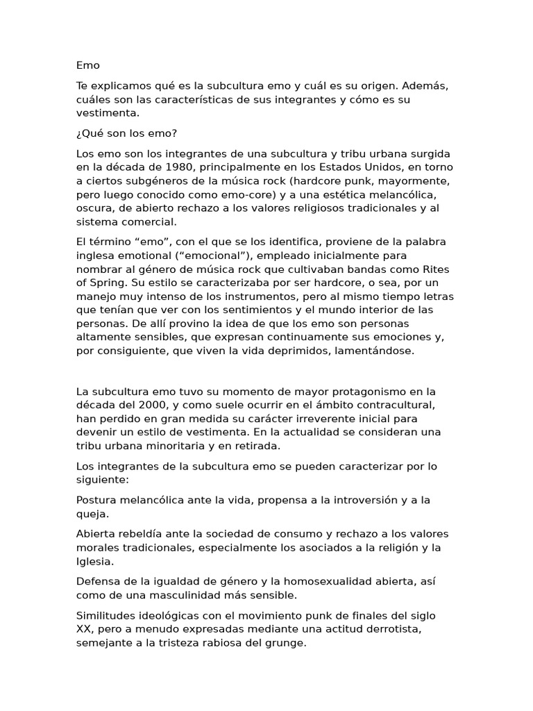 Emos | PDF
