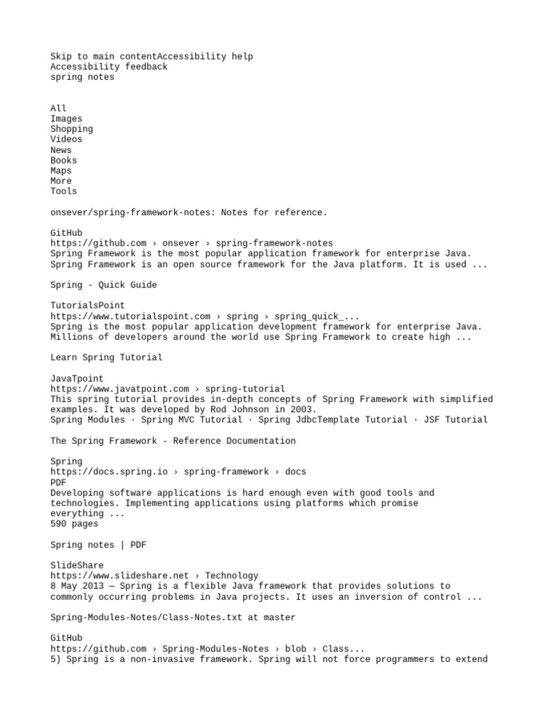 spring_notes_vijay | PDF