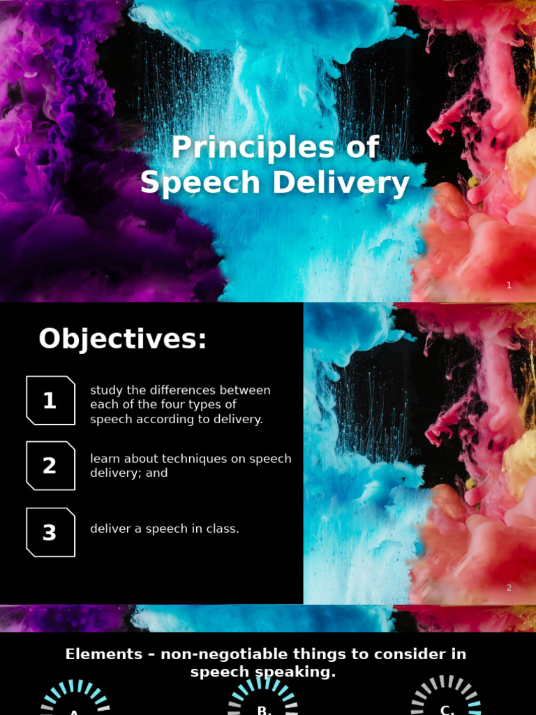 Speech Delivery Techniques and Tips | PDF | Gesture | Speech