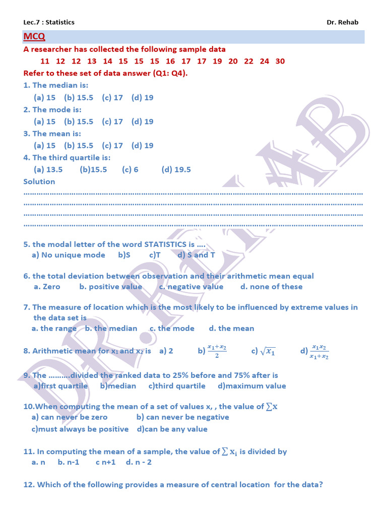 Lec.7 Before Mid Exercise | PDF