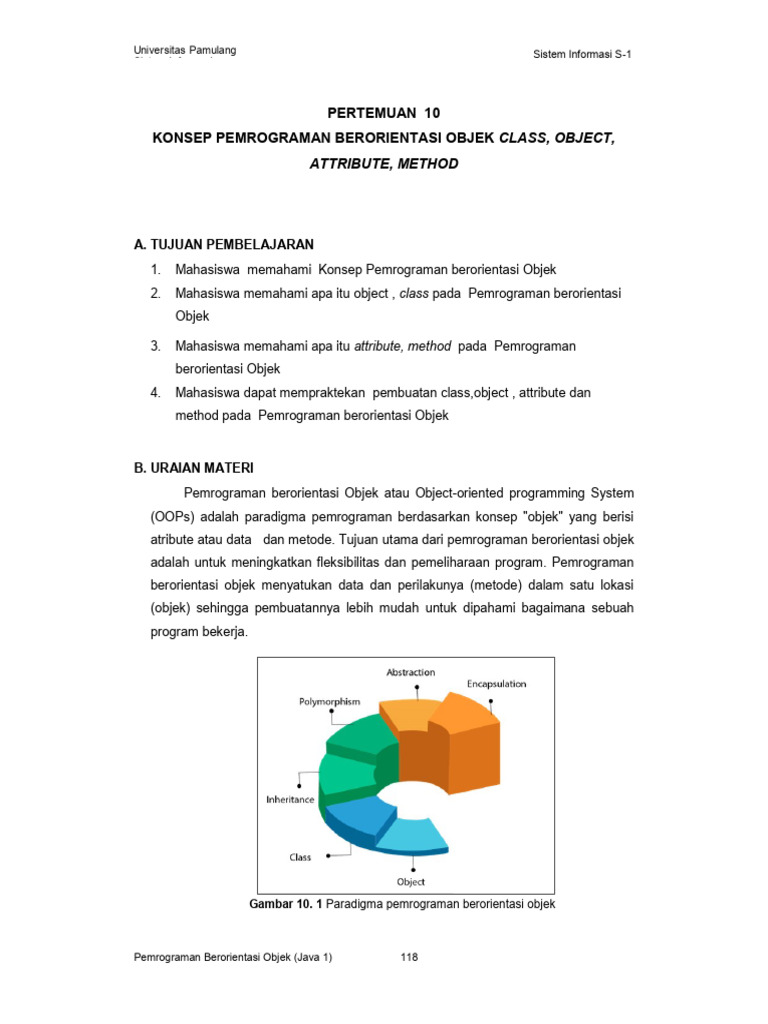 PBO - Pertemuan 10 | PDF