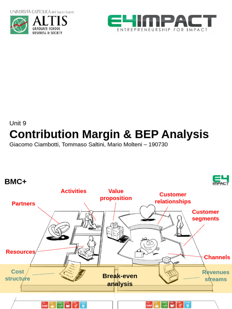 AE 9 Contribution Margin BEP Analysis | PDF