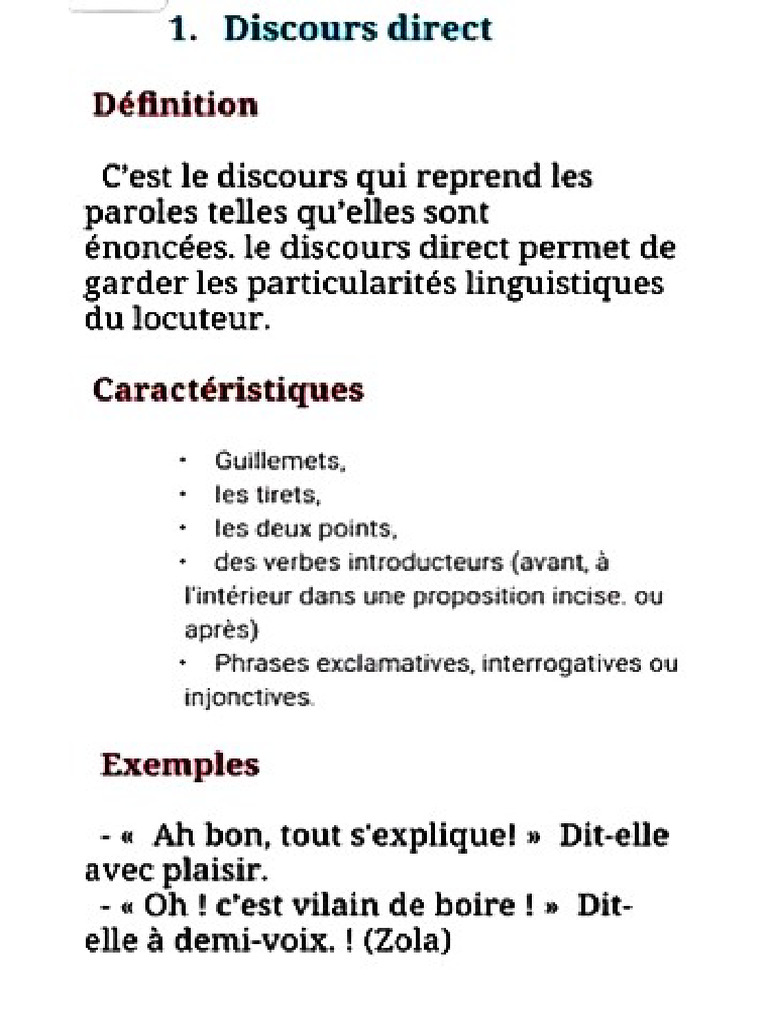 Discours | PDF