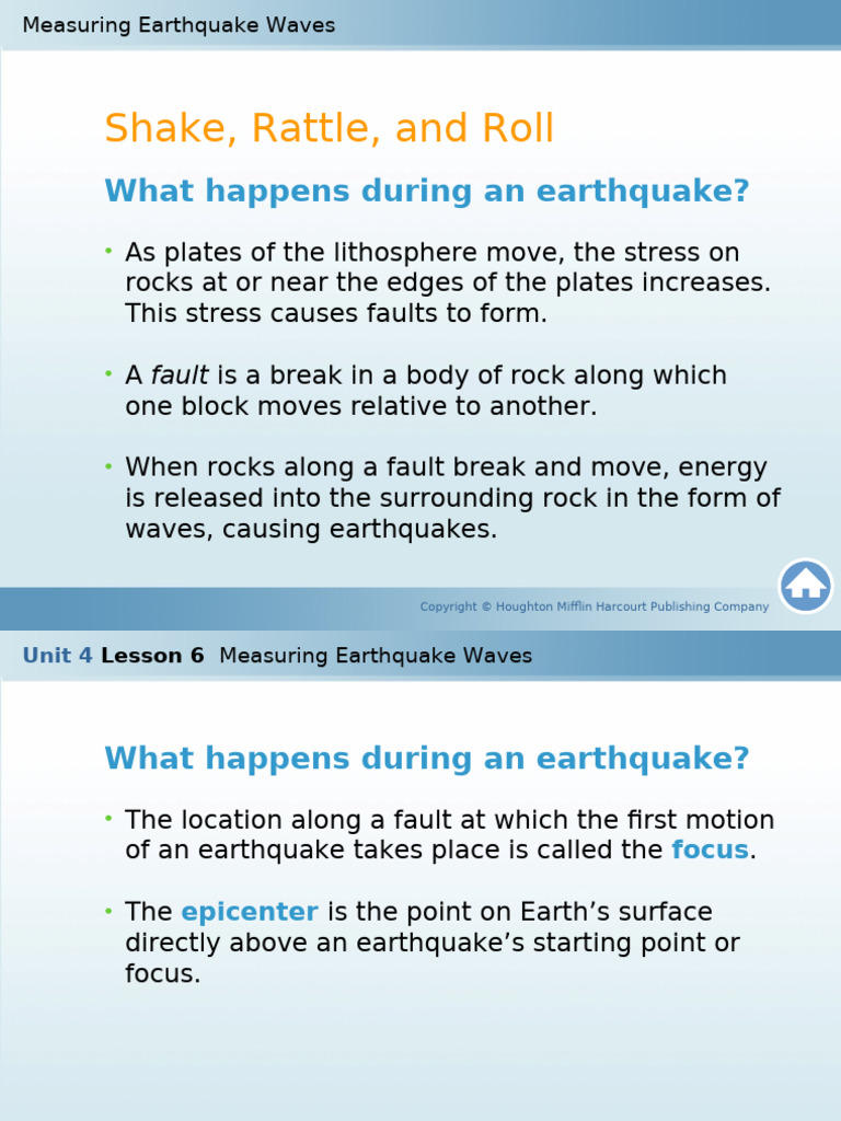 Earthquake | PDF