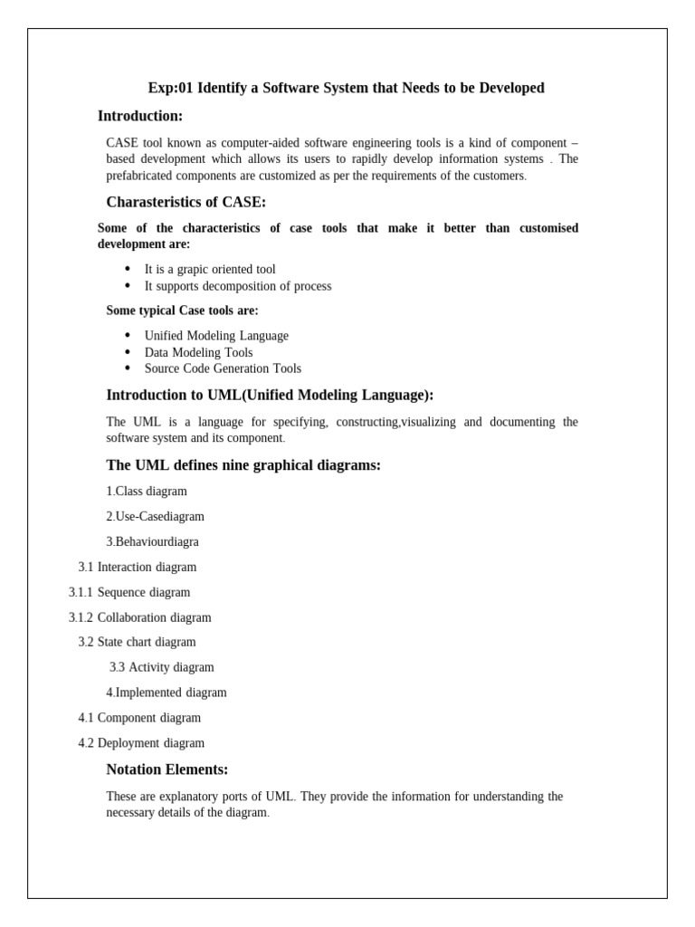 OOSE Stock Management System EXP 01-7 | PDF