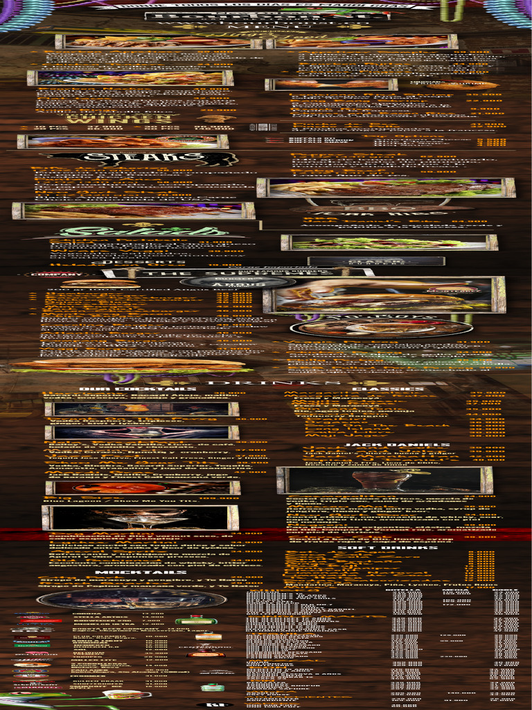 Carta Menu | PDF
