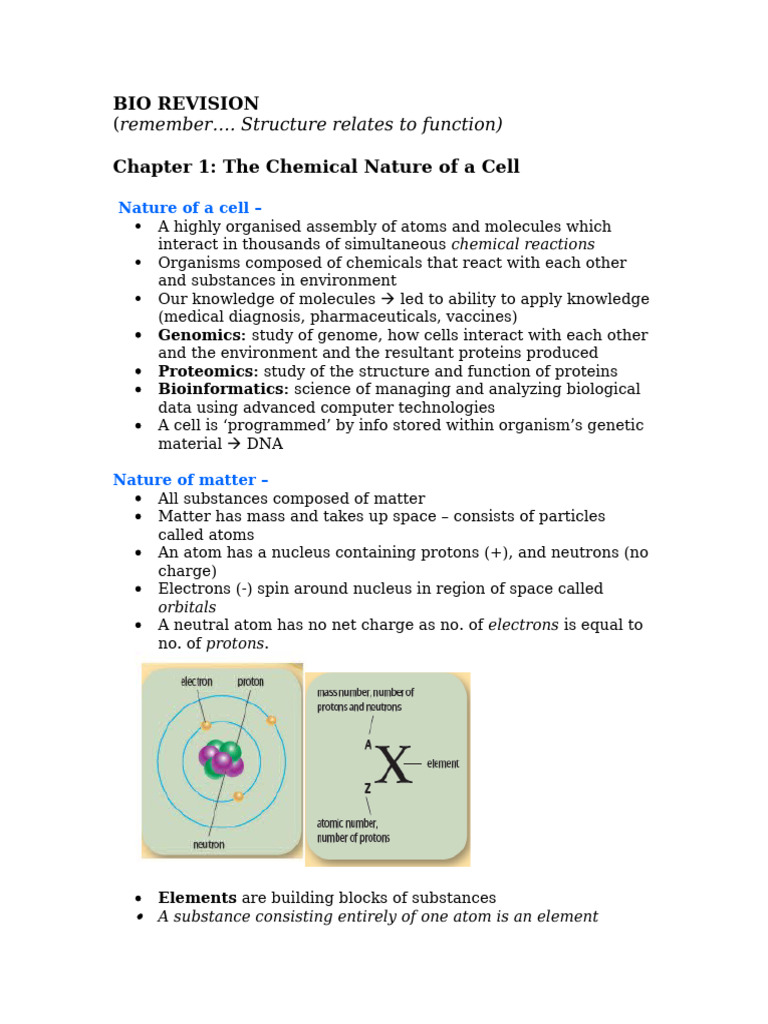 16 Revision Topics | PDF