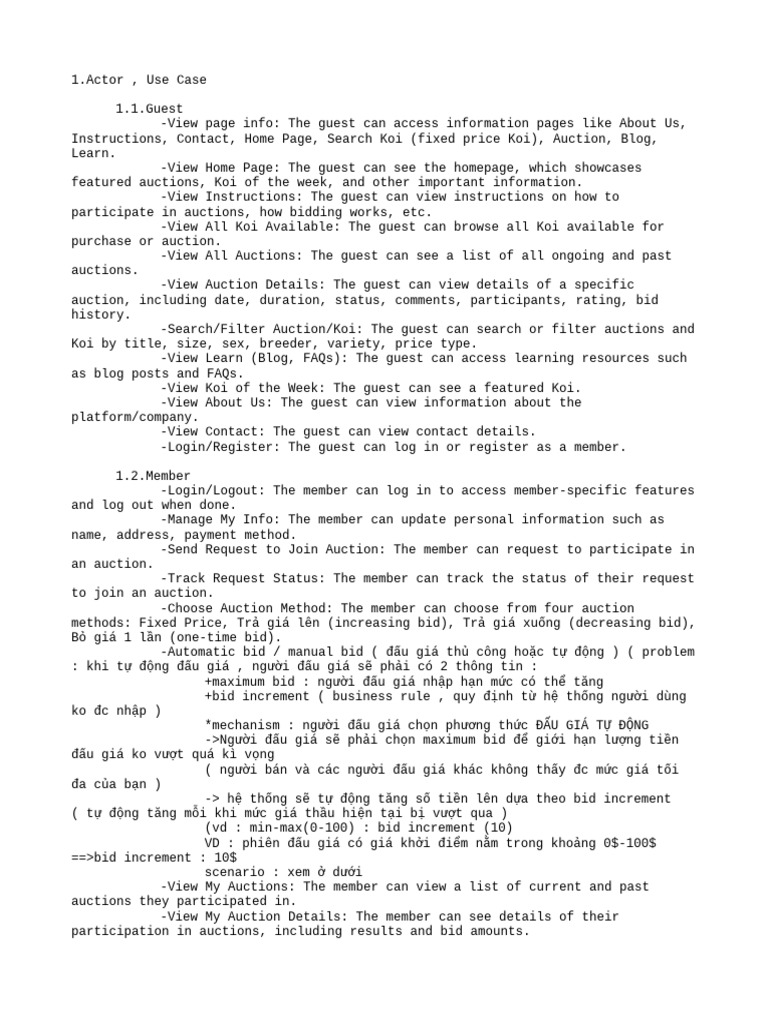 Use Case Analyst 2 | PDF