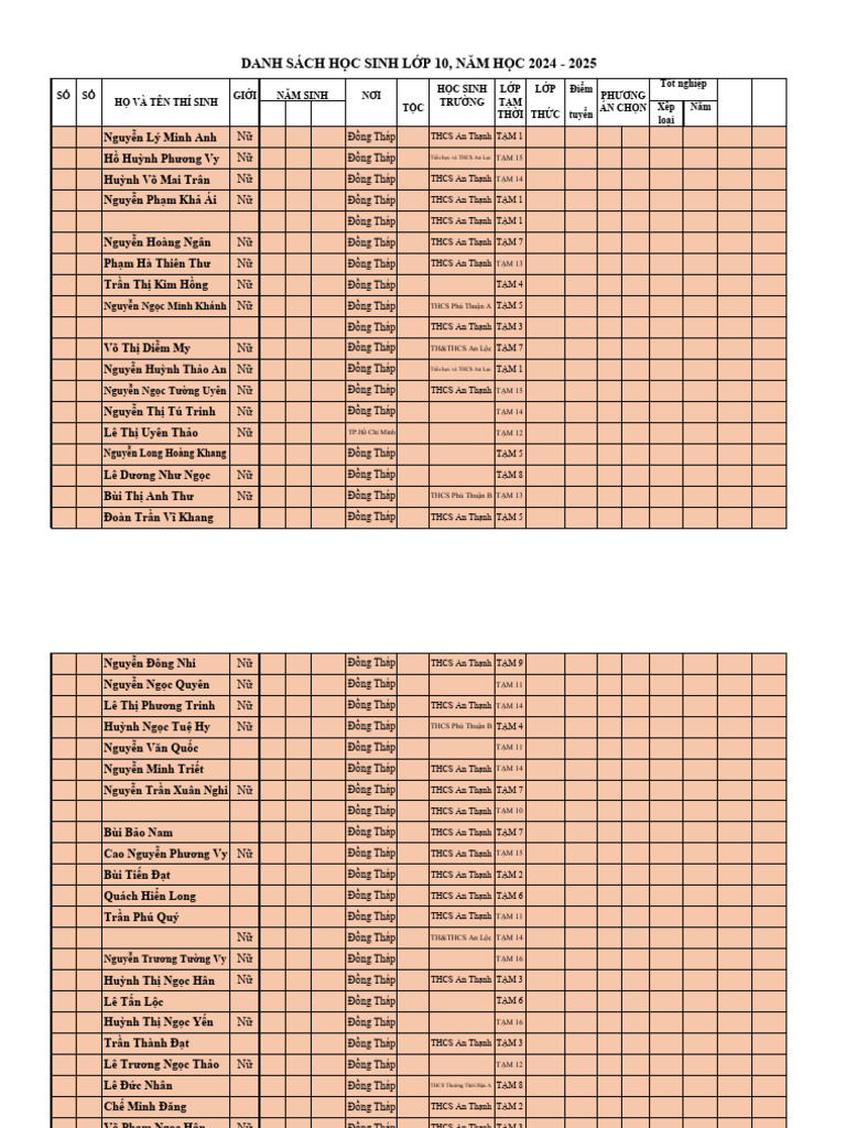 18.08.24 - Xep Lop 10 | PDF