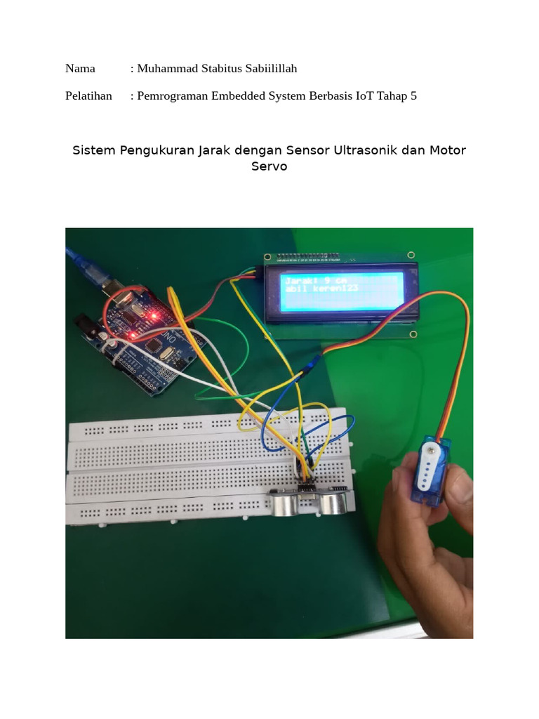 Mikrokontroller Servo LCD - Abil | PDF