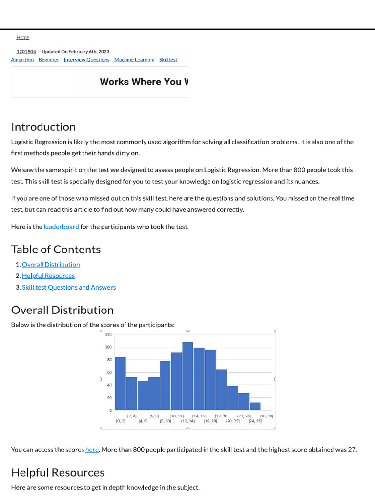 Logistic | PDF