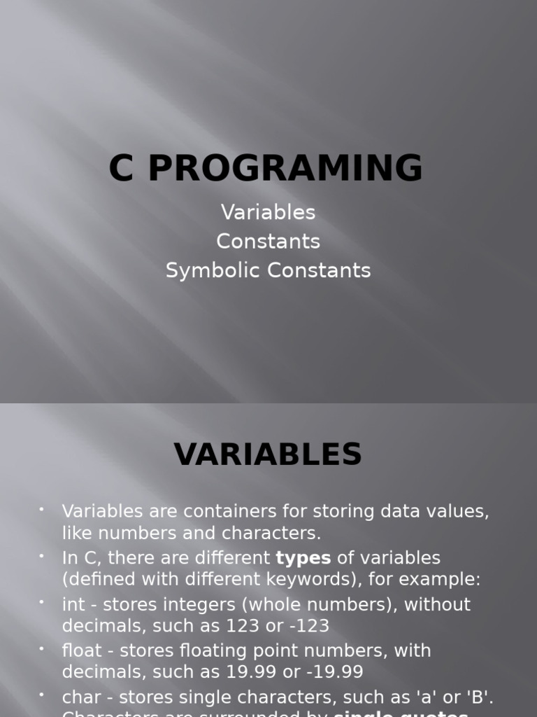 C Programing | PDF | Integer (Computer Science) | Computer Programming C Programing | PDF | Integer (Computer Science) | Computer Programming