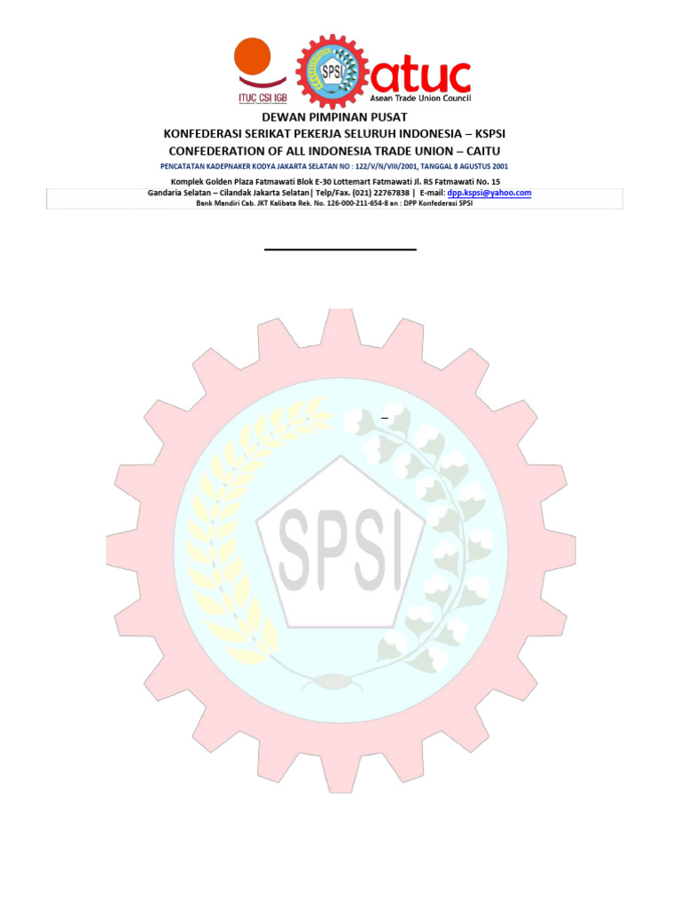 SK - Kep.034 - Komite Pemuda Kspsi - 2024 | PDF