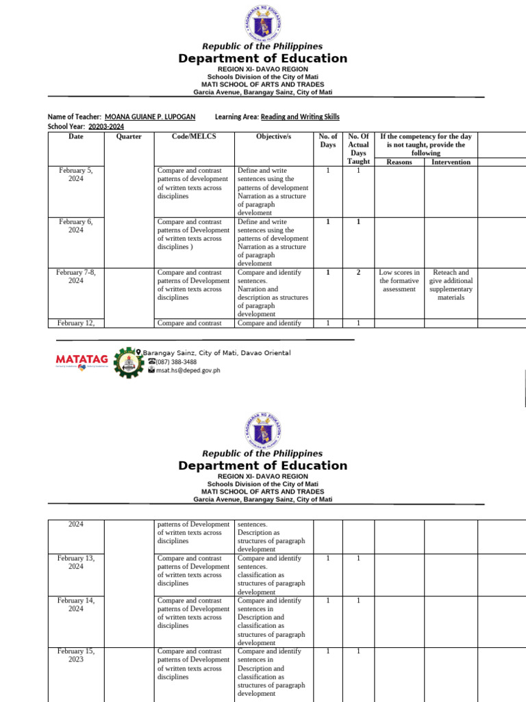 Reading-and-writing-BOW 2024 | PDF