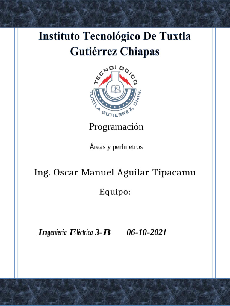 Areá y Perimetro Equipo | PDF | Geometría Convexa | Métodos y ...