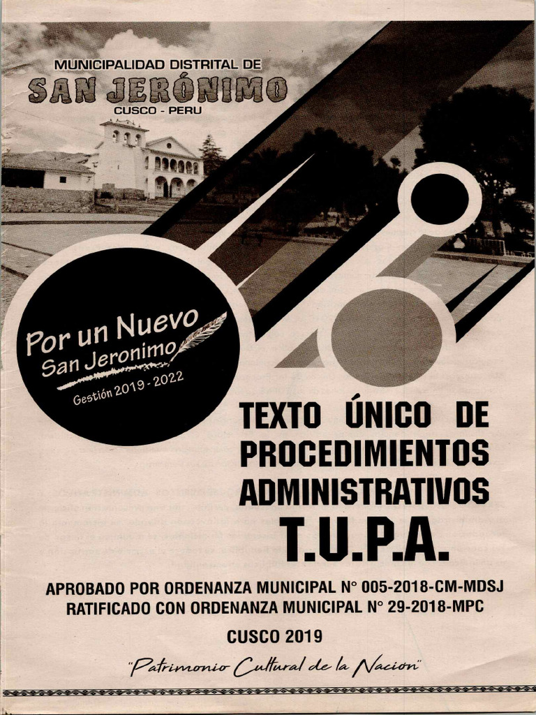 Tupa 2018 MDSJ | PDF