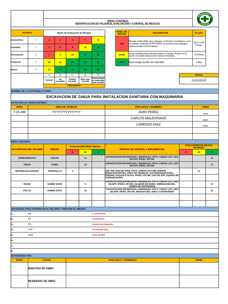 Iperc Continuo Amc-1 | PDF