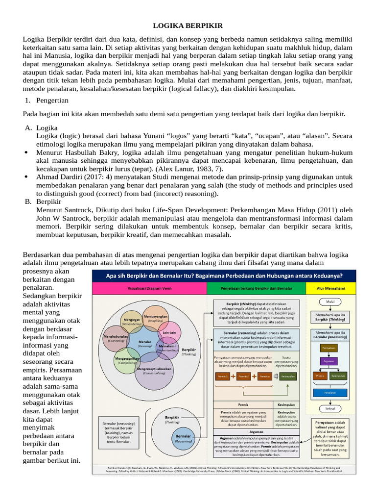 Materi Logika Berpikir | PDF