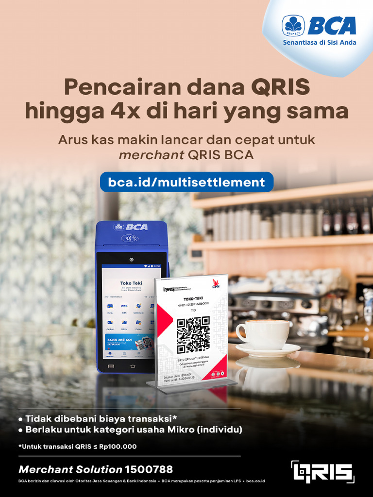 Multi-Settlement QRIS BCA | PDF