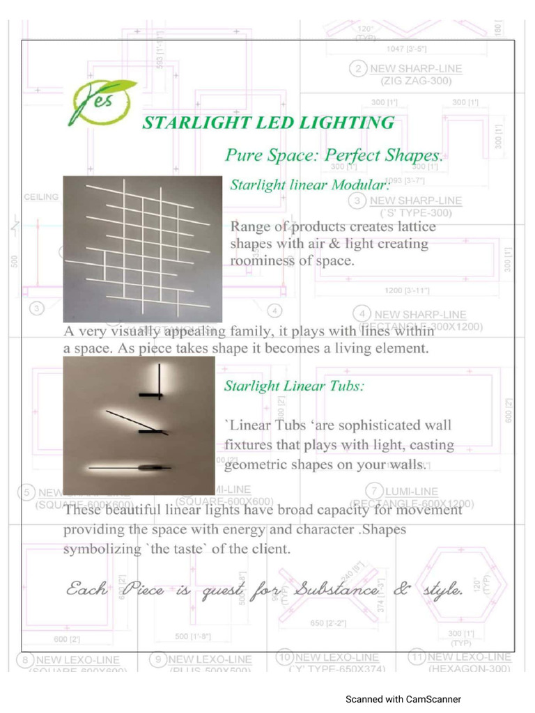Starlight Modular Linear 20 21cf | PDF