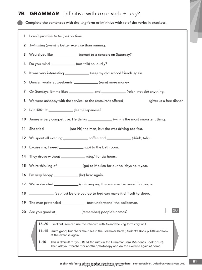 Preint Grammar U7-9 | PDF