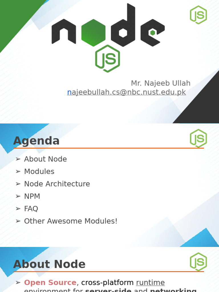 Lecture7 NodeJs | PDF