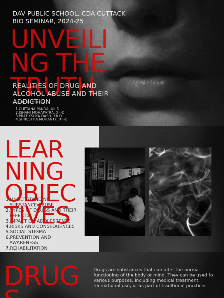 Unveiling The Truth Realities of Drug and Alcohol Abuse | PDF