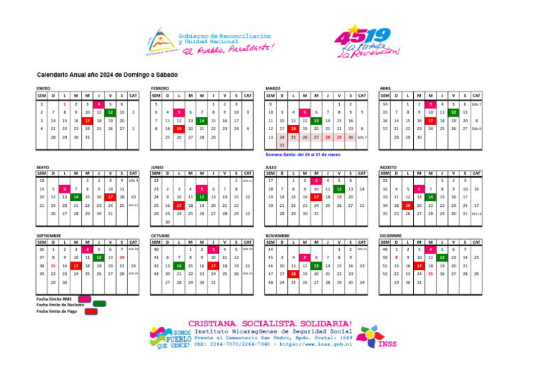 Calendario Facturacion | PDF