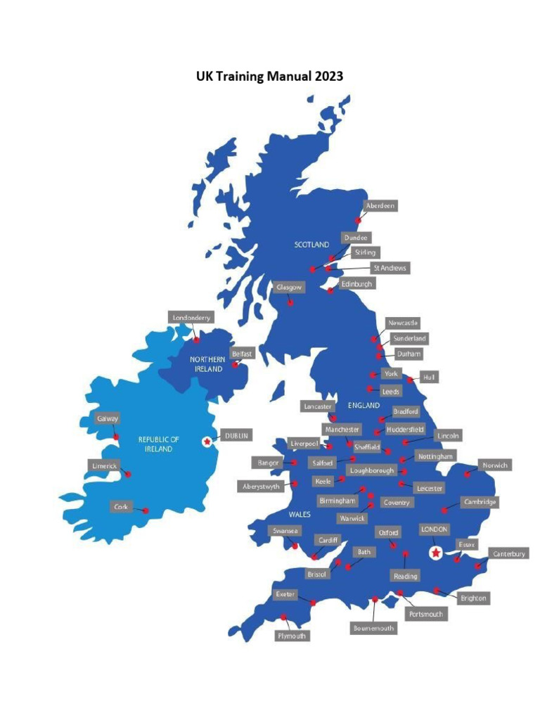 UK Training Manual - Aug 2023 | PDF
