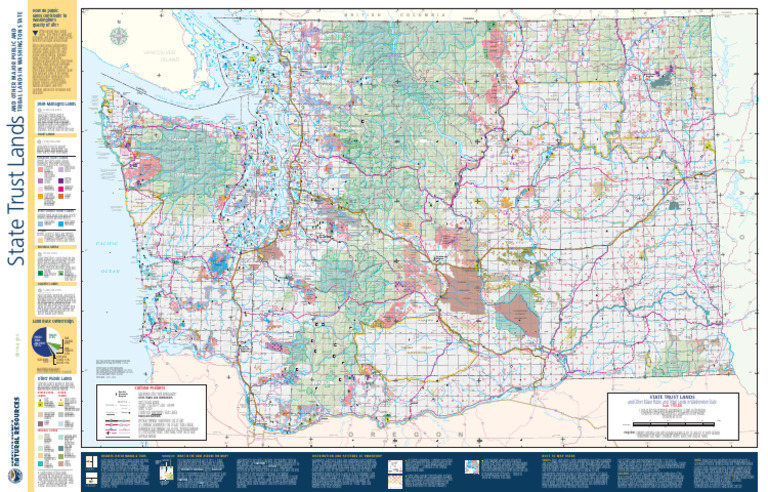 Eng Rms State Trust Lands Map Sm2 | PDF