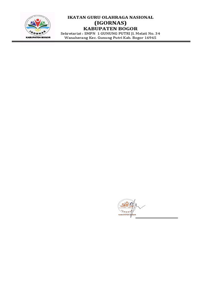 Surat Undangan Peserta (FOP) | PDF