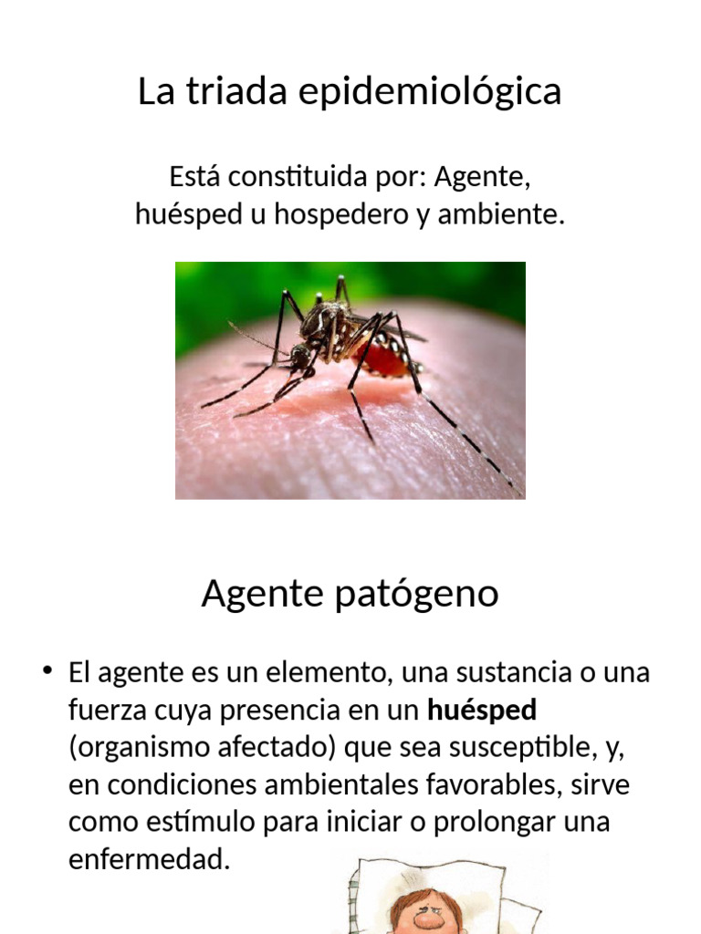 La Triada Epidemiológica | PDF