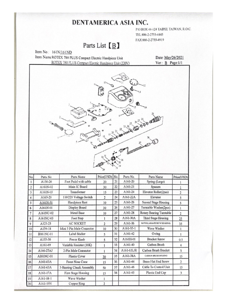 161ND - 780 Rotex Plus | PDF