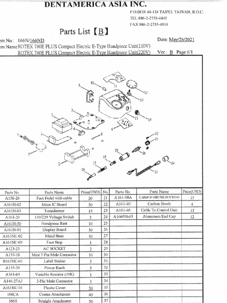 166ND_ ROTEX 780E | PDF