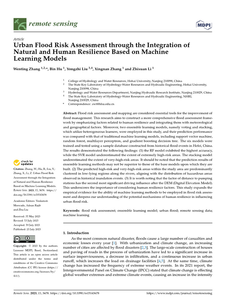 Iot Based Flood Monitoring System 6 Pdf