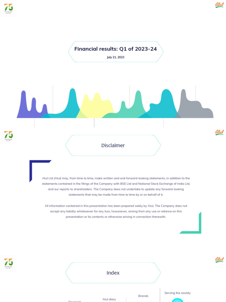 Investors Presentation Q1 2023-24 | PDF