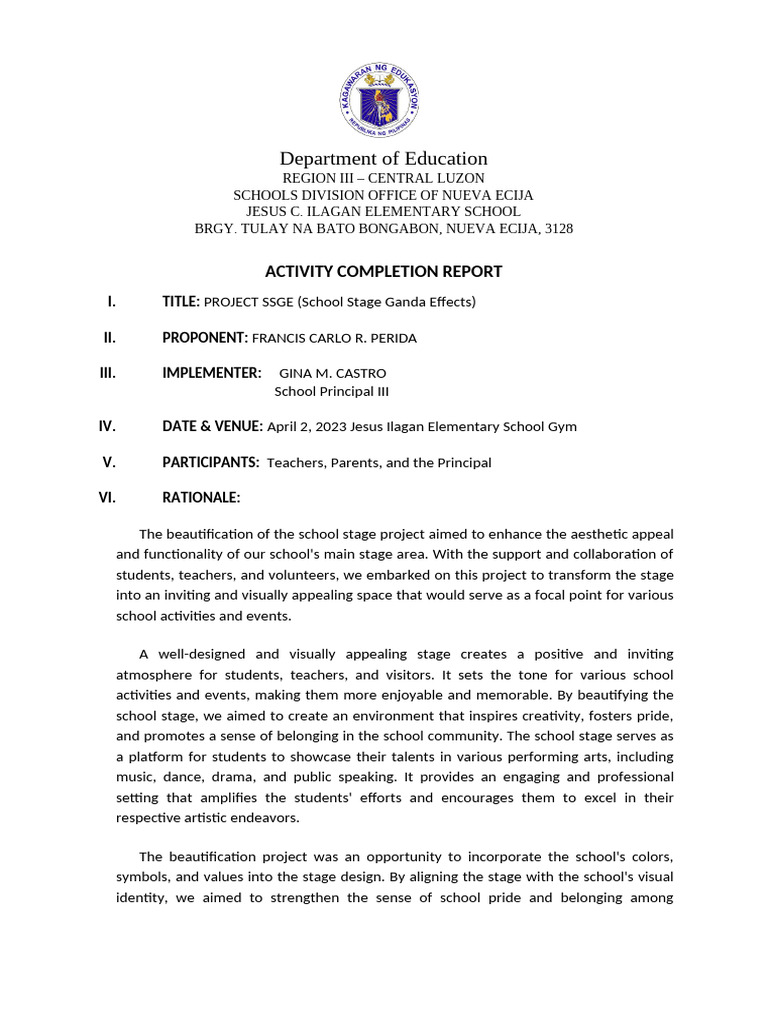 Acr - Project Ssge | PDF