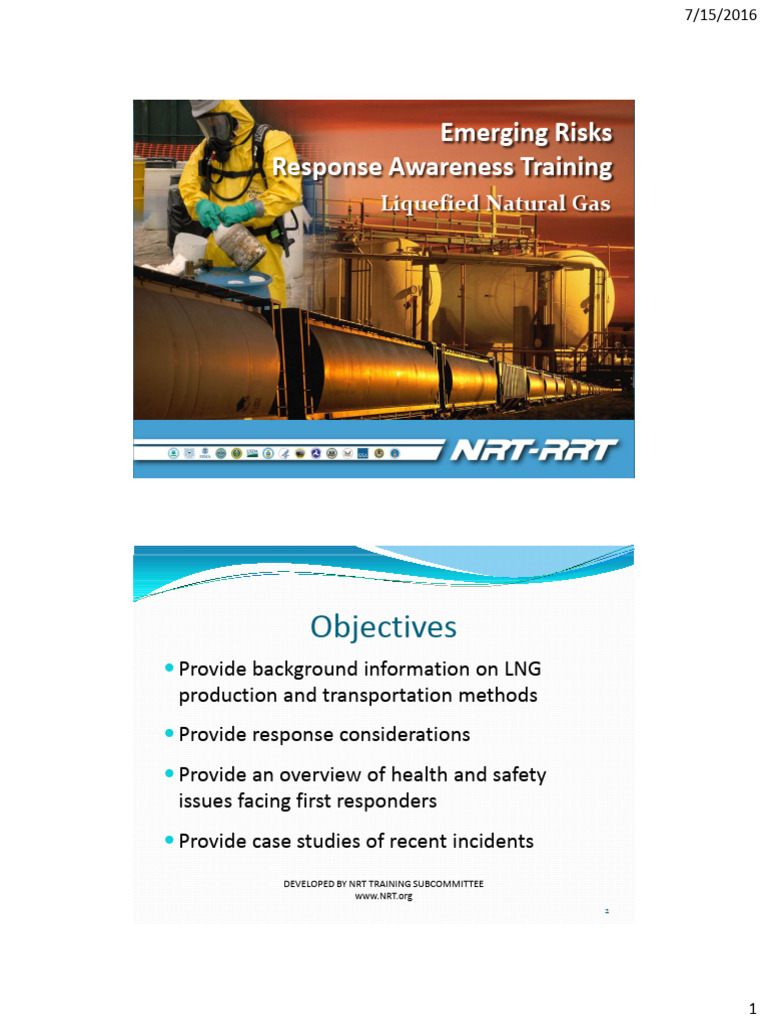 NRT Training Subcommittee LNG Presentation FINAL 2 | PDF