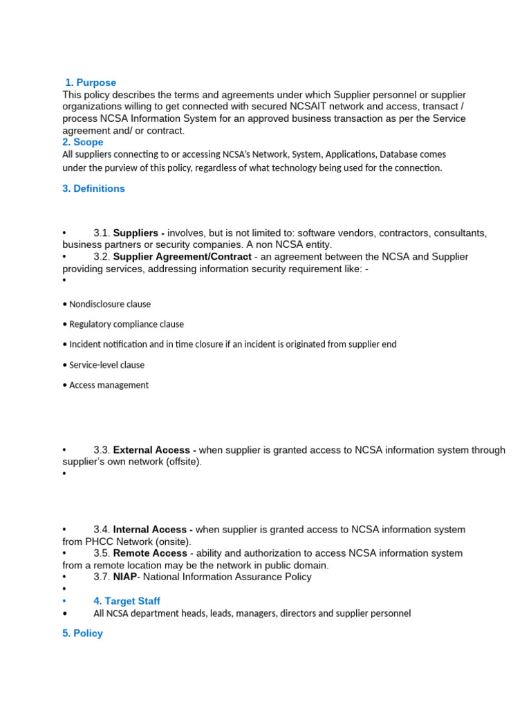 IT Vendor Management | PDF