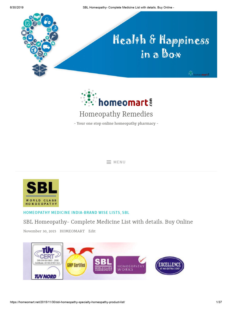 SBL Product Catalogue PDF | PDF