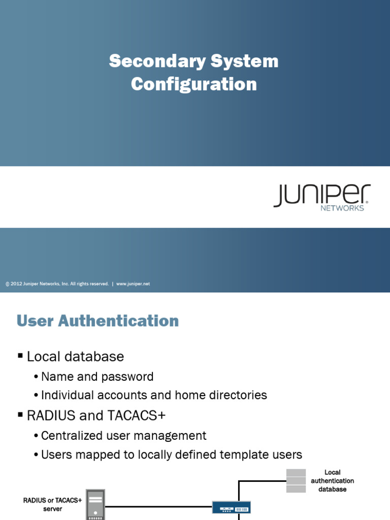 2.4. Secondary - System - Configuration | PDF