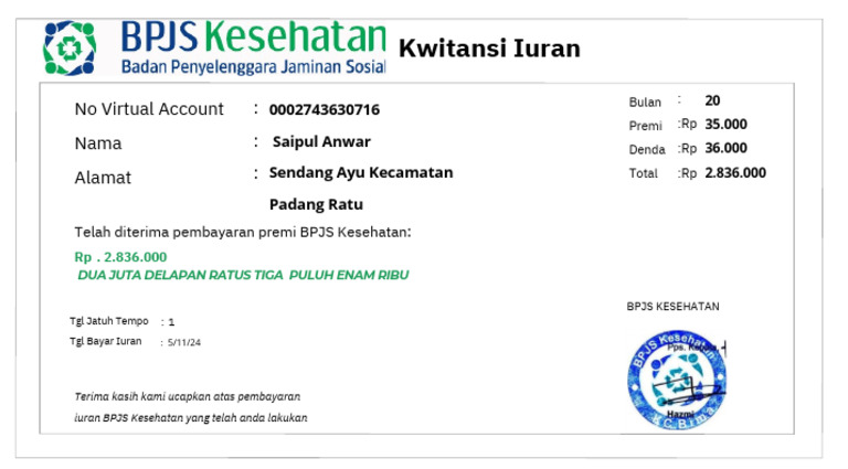 RP DUA JUTA DELAPAN RATUS TIGA PULUH ENAM RIBU - 20240906 - 014437 ...