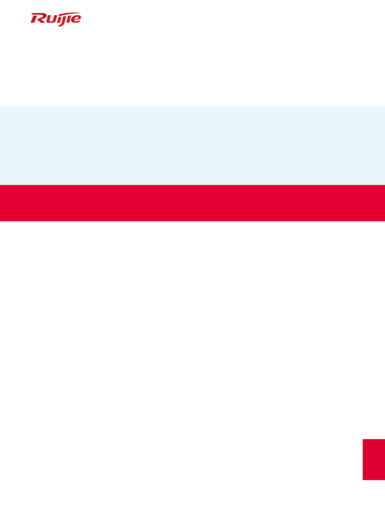 Ruijie RG Ap820 lv3 Installation Guide en | PDF