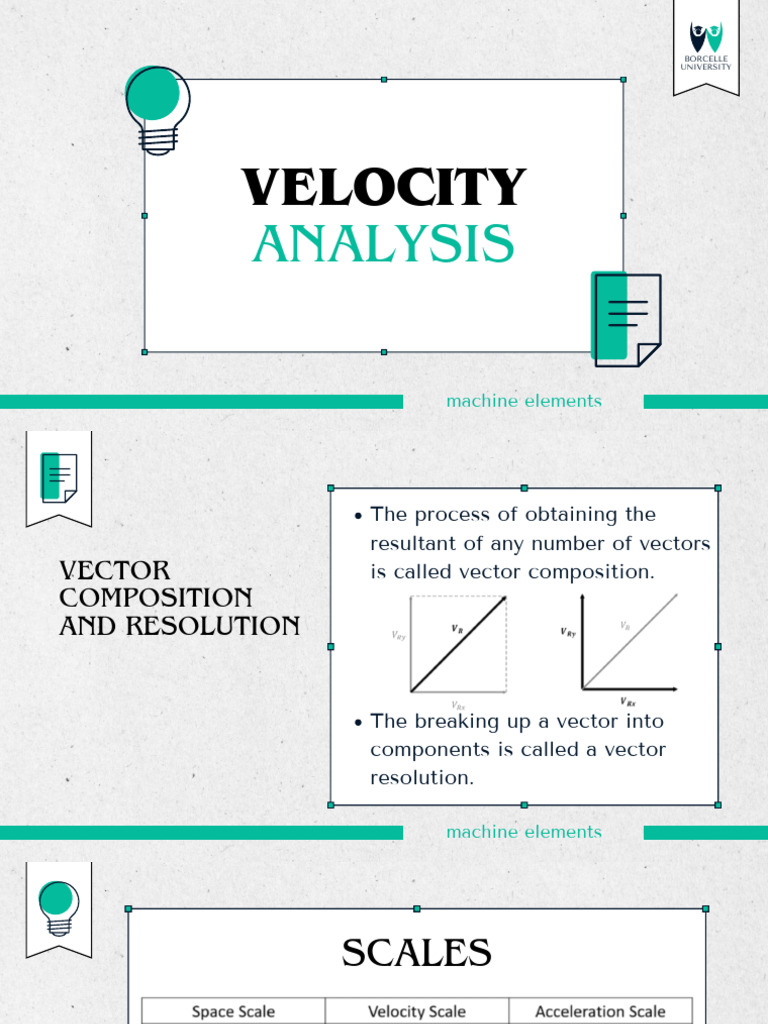 Velocity Analysis A | PDF