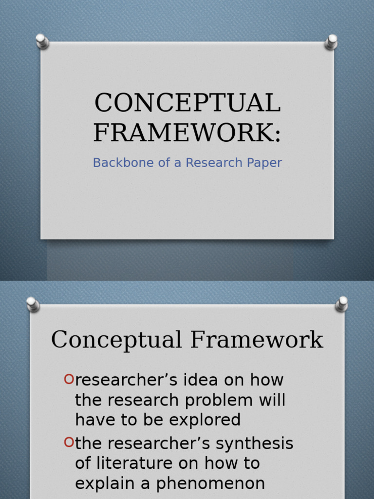 Conceptual Framework | PDF