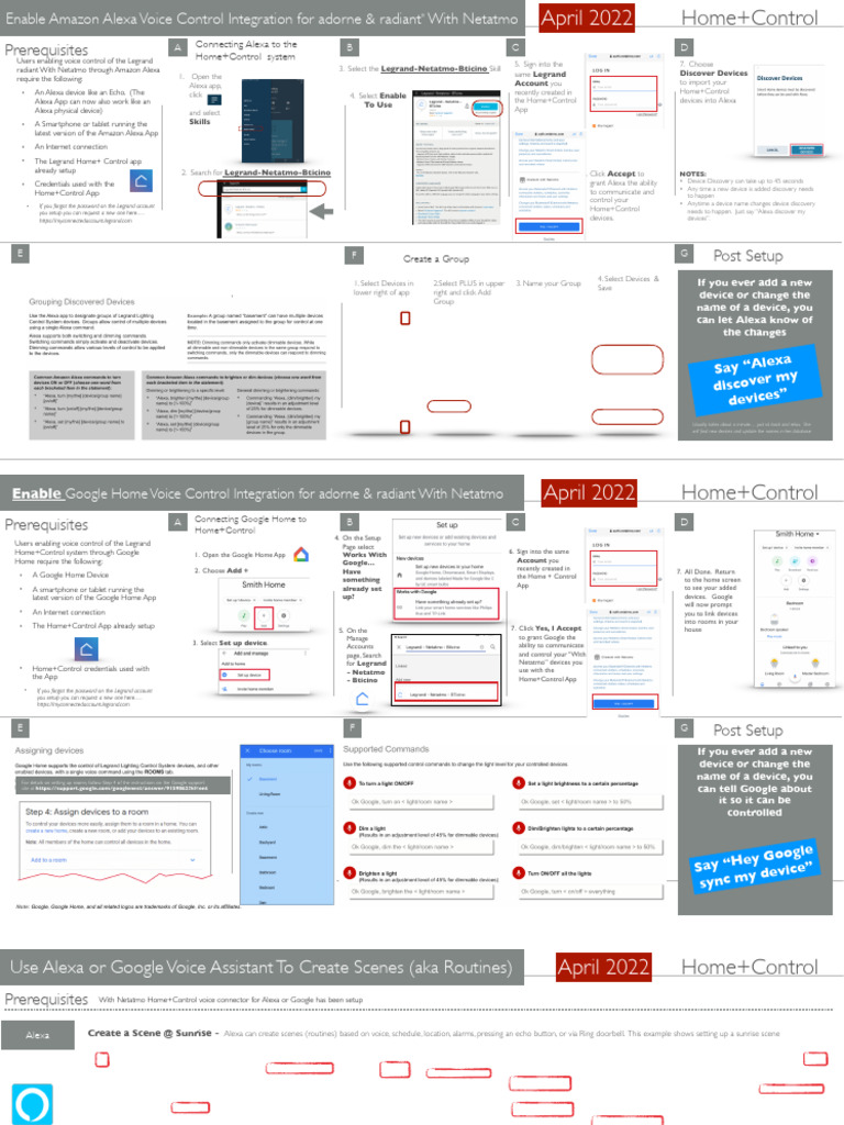 EWS-IS-Alexa & Google Voice With Netatmo V1.1 | PDF